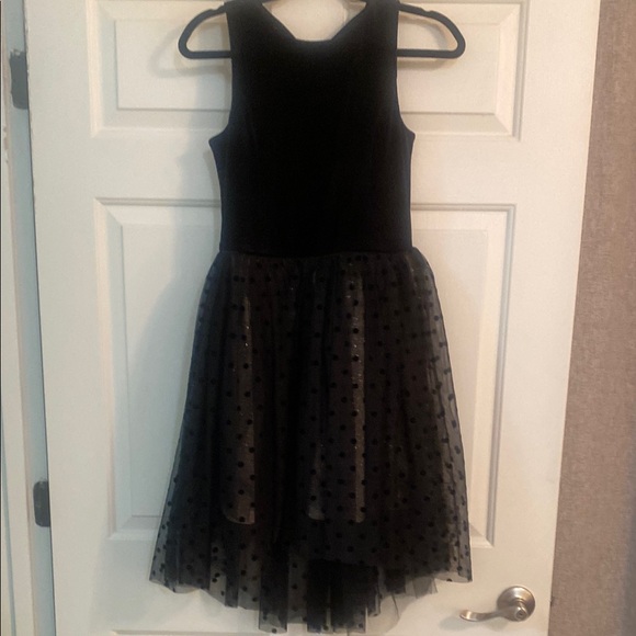 Zunie Dresses Zunie Black Polka Dot Kids Dress Poshmark